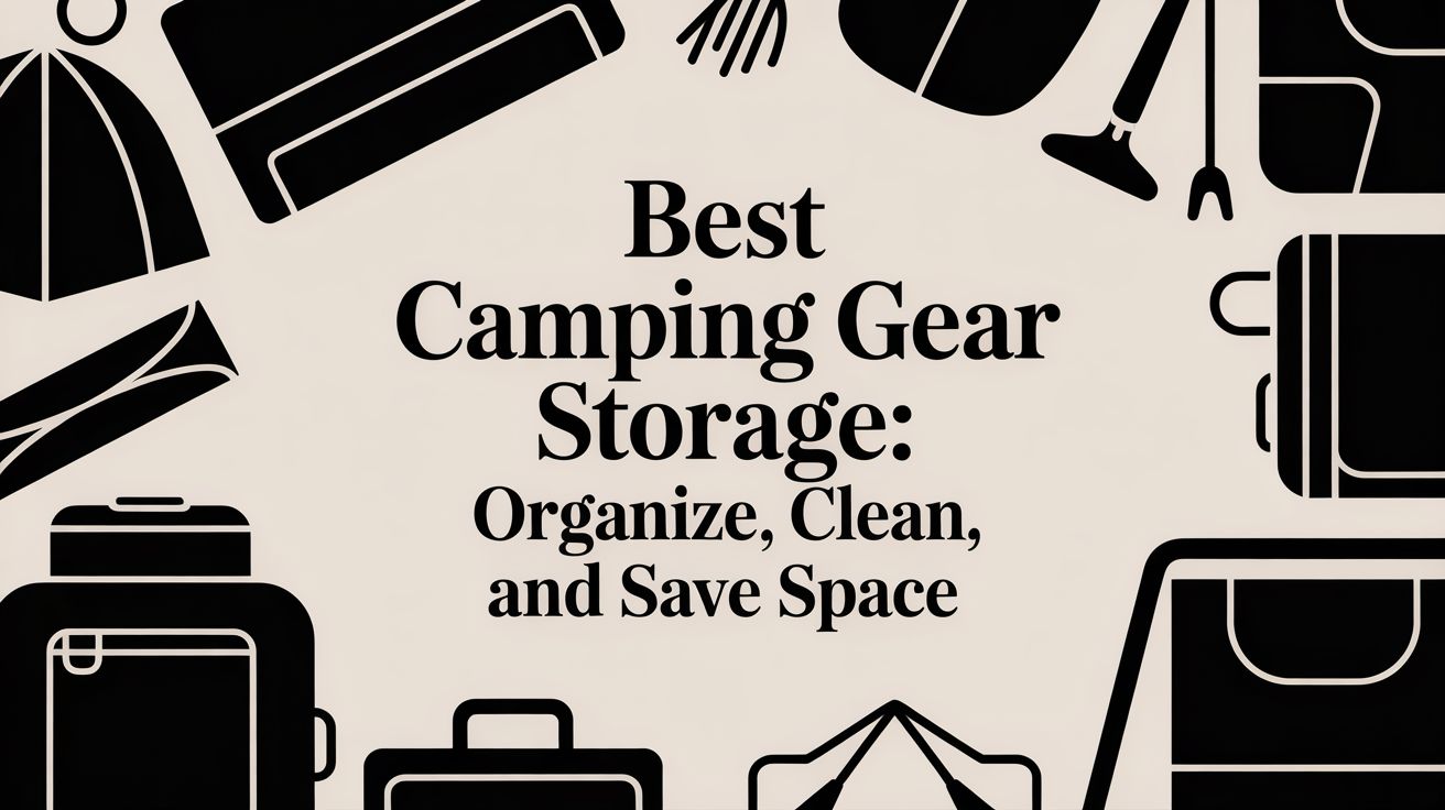 Best camping gear storage: Organize, Clean, and Save Space – EverTi