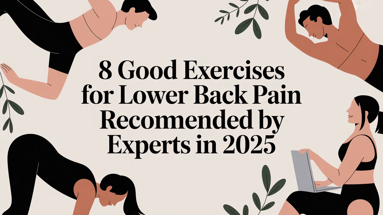 8 Good Exercises for Lower Back Pain Recommended by Experts in 2025 ...
