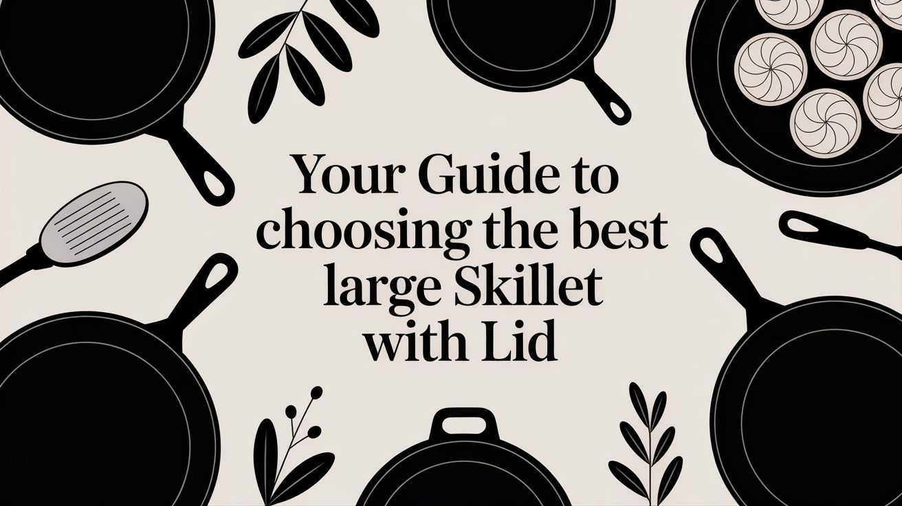 Your Guide to Choosing the Best Large Skillet With Lid – EverTi