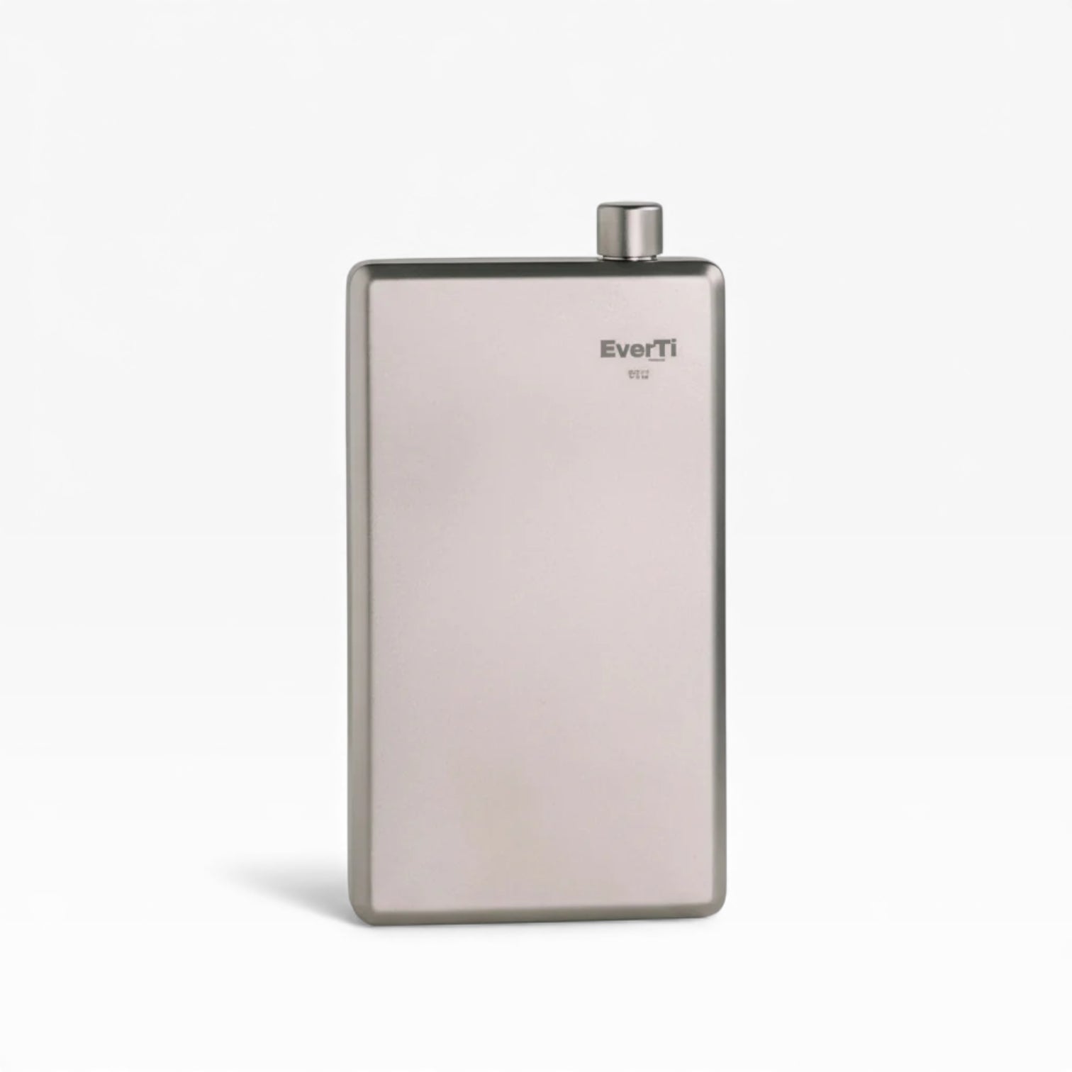 Titanium Flask – 200ml Mono Design, Sleek & Pure | Everti – EverTi